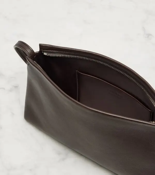 THE ROW Rene Leather Shoulder Bag