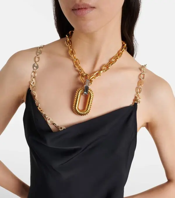 Rabanne Chain-detail Gown