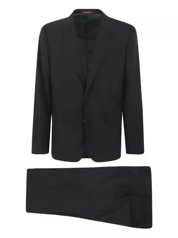 Gucci Single-breasted Wool Suit - Black