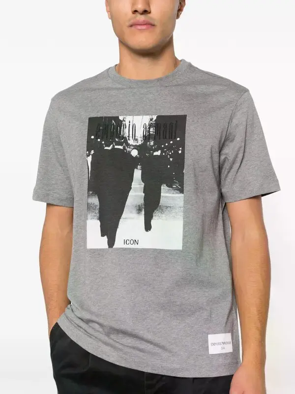 Emporio Armani Graphic-print T-shirt