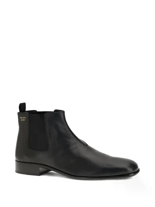 Prada Pull-tab Ankle Boots