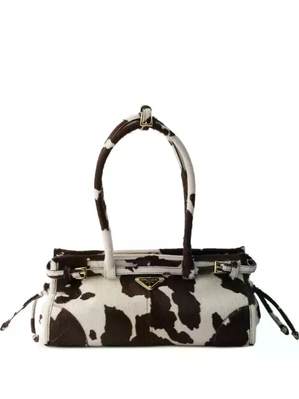 Prada Medium Printed Bonnie Tote Bag
