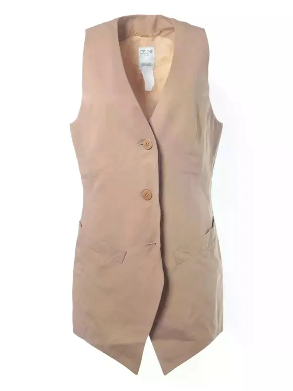 Celine 2000s Button-down Waistcoat