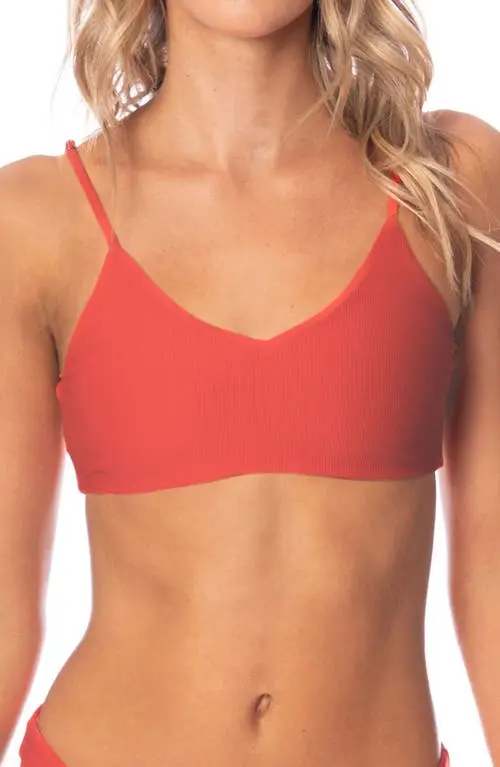 MAAJI Camelia Praia Multifit Bikini Top - Red
