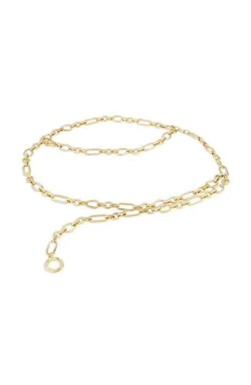 THE NOLI SHOP Arden Chain Belt - Gold