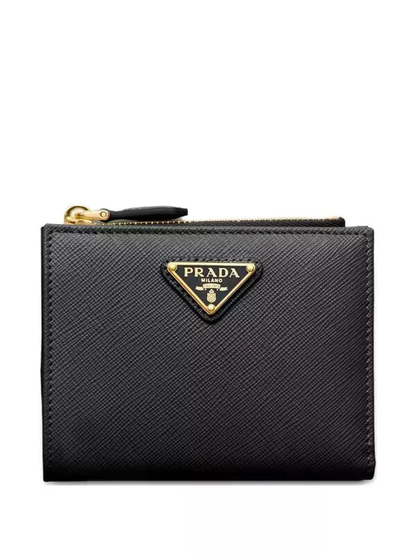 Prada Small Saffiano Leather Wallet - Black