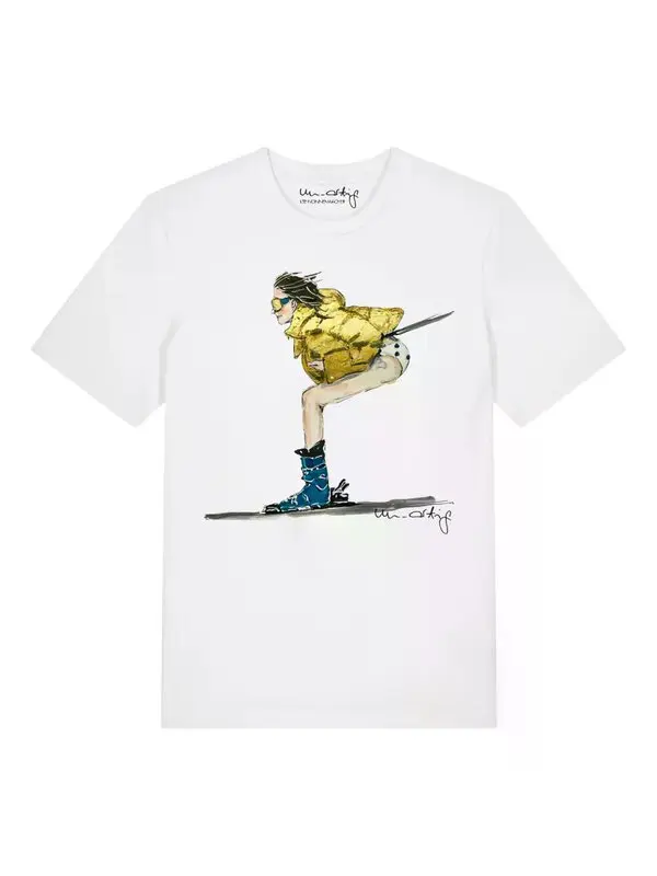 UN-ARTIG Printed T-shirt - White