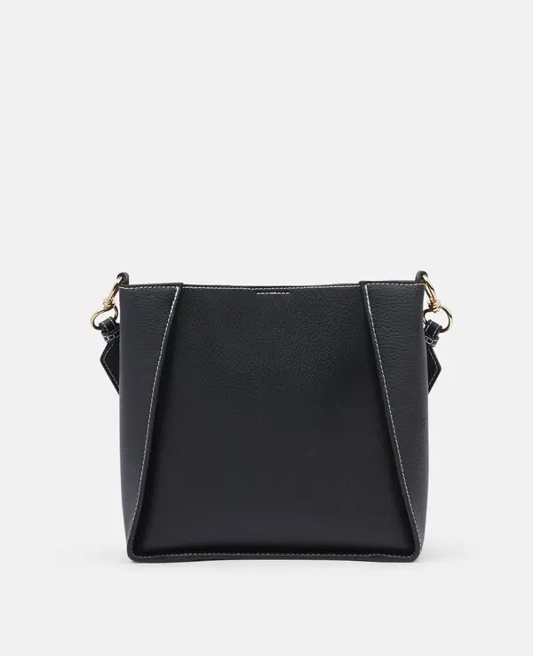 Stella McCartney Logo Square Crossbody Bag - Black