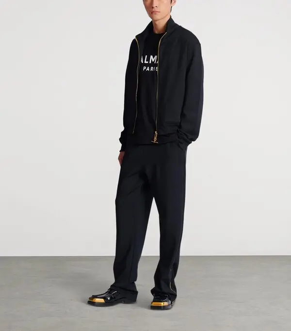 Balmain Jersey Loose Sweatpants