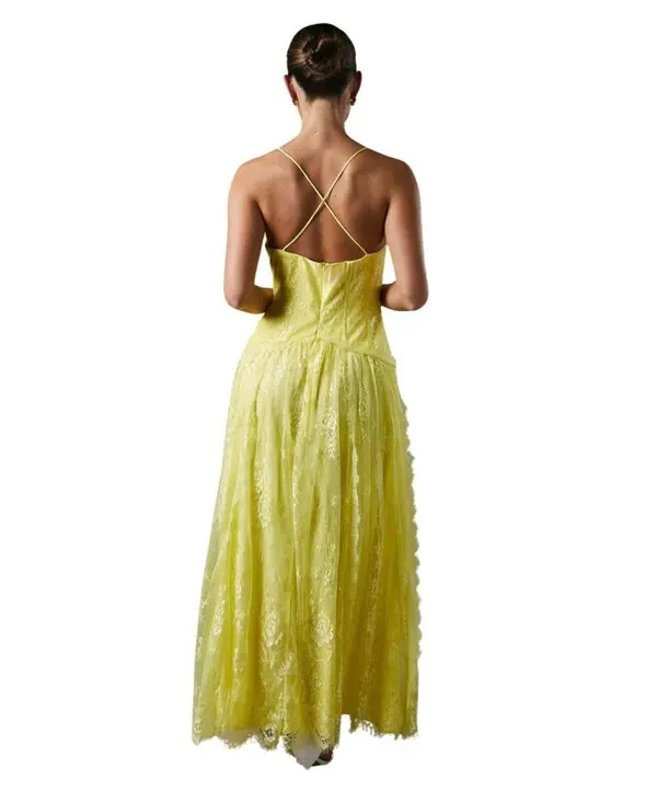 maxi dresses gold coast Good as Gold Maxi – The Rhea Label main image 1
