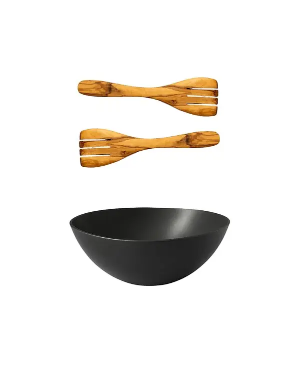 GHARYAN STONEWARE The Salad Essential Bundle - Matte Black