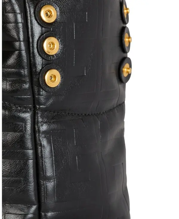 Balmain 1945 Soft Cabas Small-pb Handbag - Black