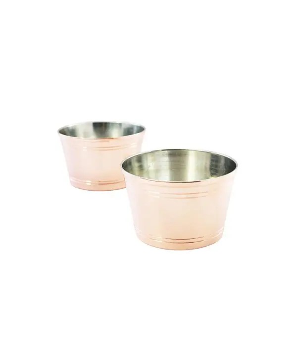 COPPERMILL KITCHEN Cmk Vintage Inspired Art Deco Bowls Set Of 2 - Copper