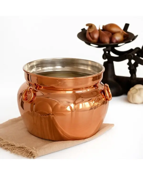 COPPERMILL KITCHEN Vintage Inspired Cauldron Pot