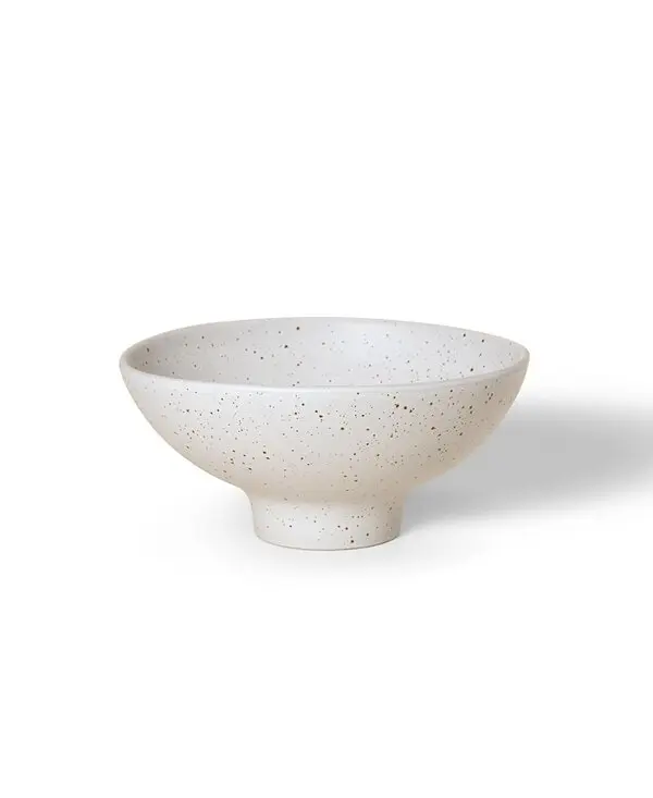 UNCOMMON GOODS The Popcorn Bowl With Kernel Sifter - White