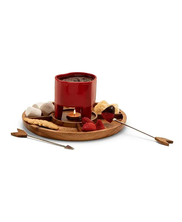 UNCOMMON GOODS Date Night Fondue Set - Multi