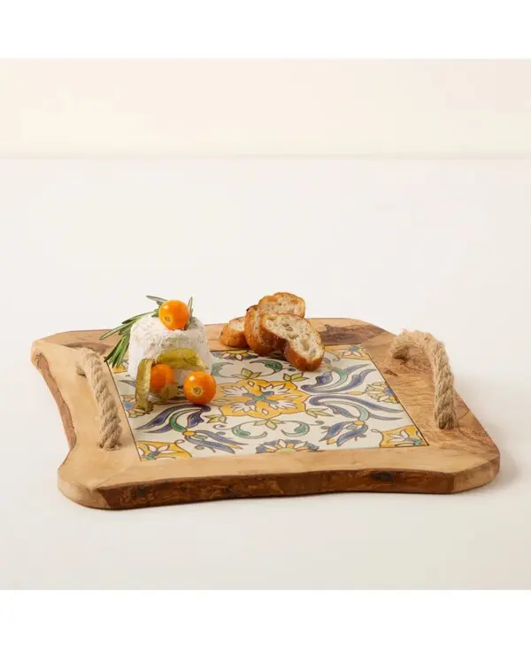 UNCOMMON GOODS Tunisian Small Bites Serving Tray Kamsah
