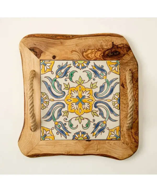 UNCOMMON GOODS Tunisian Small Bites Serving Tray Kamsah