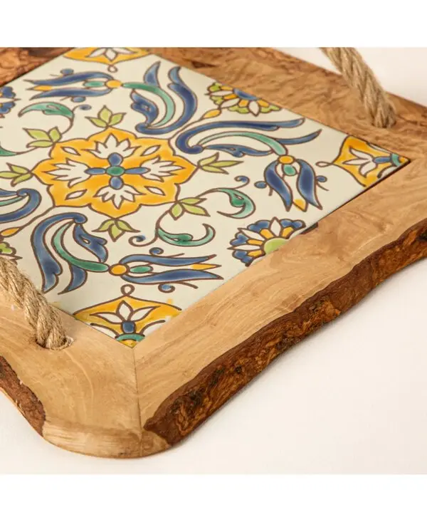 UNCOMMON GOODS Tunisian Small Bites Serving Tray Kamsah