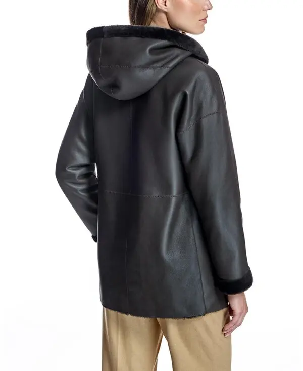 MAXIMILIAN Reversible Nappa Shearling Jacket