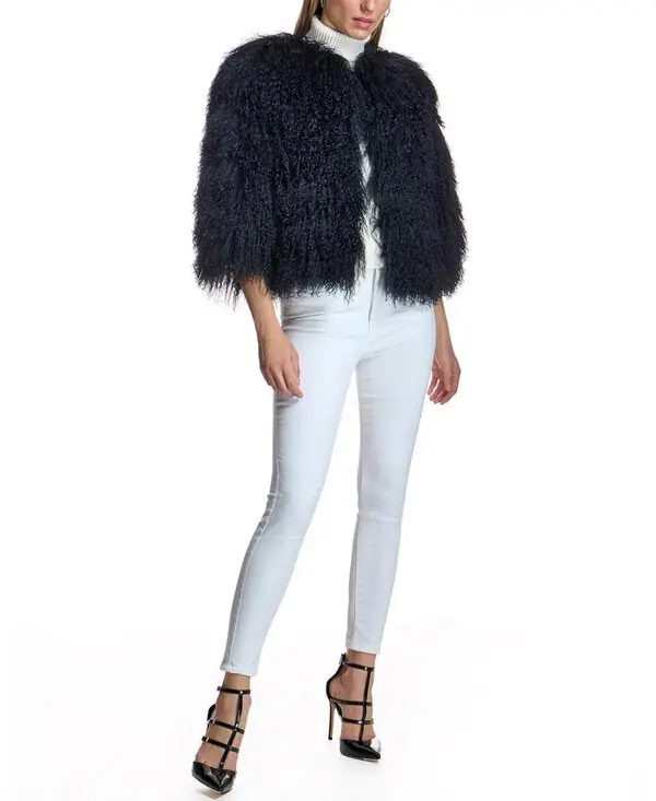 MAXIMILIAN Mongolian Lamb Jacket
