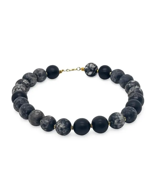 KAZURI Beaded Necklace - Pomsky
