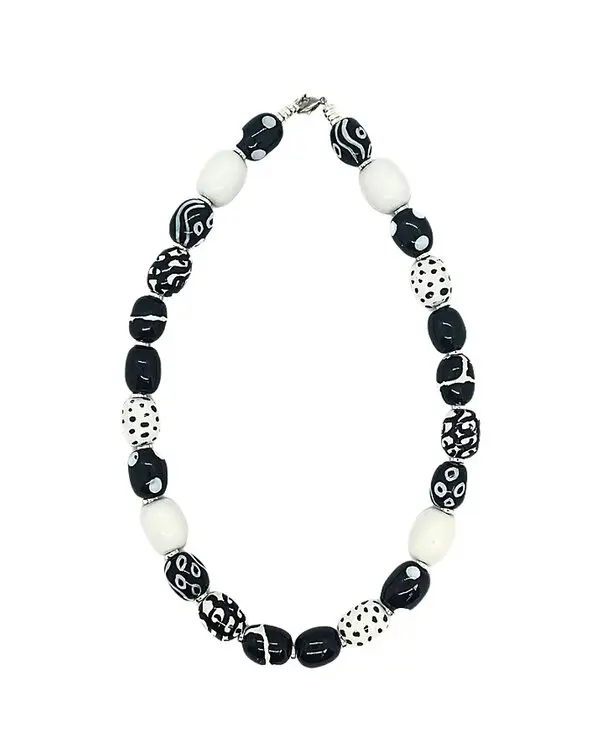 KAZURI Symphony Necklace - Monochrome