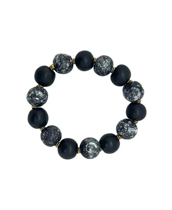 KAZURI Beaded Bracelet - Pomsky