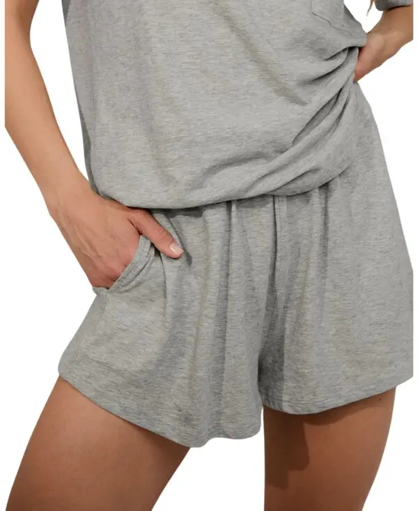 Lunya Organic Pima Tee Short Set
