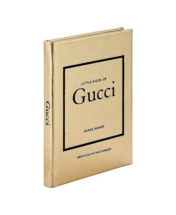 GRAPHIC IMAGE Little Book Of Gucci Leather Edition - Gold
