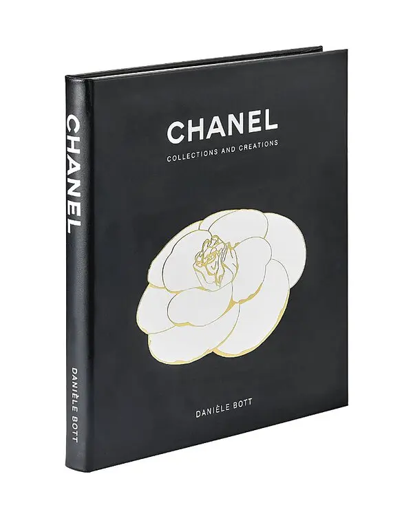 GRAPHIC IMAGE Chanel Collections And Creations Leather Bound Book - Black