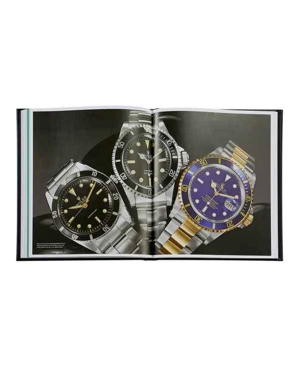 GRAPHIC IMAGE The Book Of Rolex Leather Bound Book