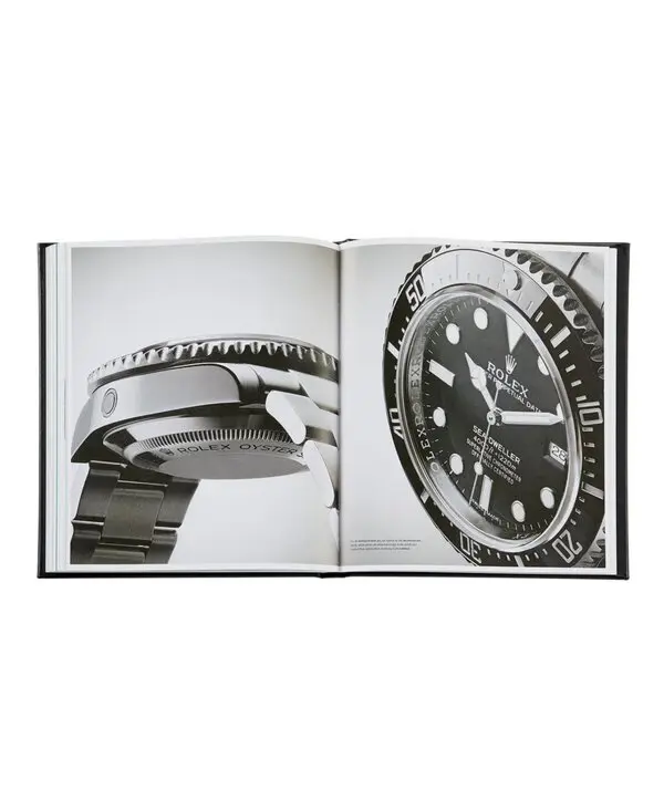 GRAPHIC IMAGE The Book Of Rolex Leather Bound Book