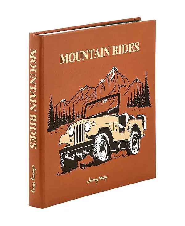 GRAPHIC IMAGE Mountain Rides Johnny Vacay Leather Bound Book
