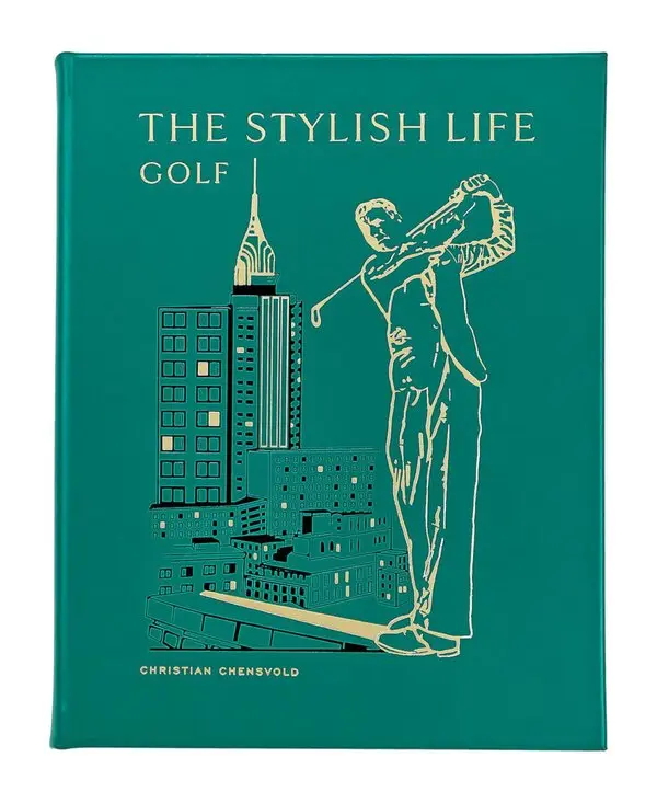 GRAPHIC IMAGE The Stylish Life: Golf Leather Bound Book