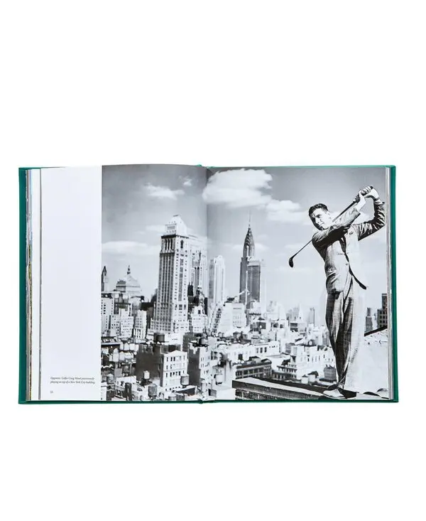 GRAPHIC IMAGE The Stylish Life: Golf Leather Bound Book