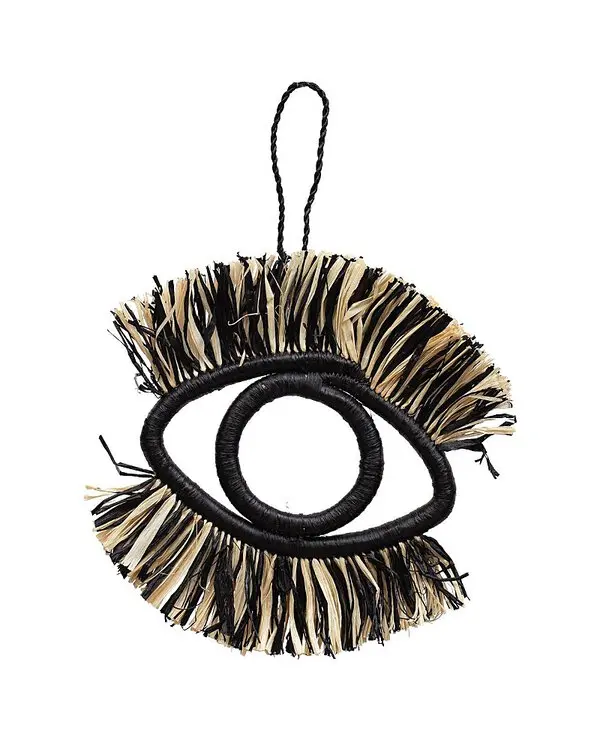 INDEGO AFRICA The Ayn Evil Eye Bag Charm - Black