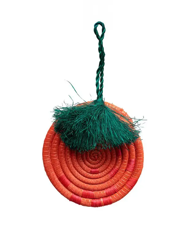 INDEGO AFRICA Fruit Slices Bag Charm - Orange