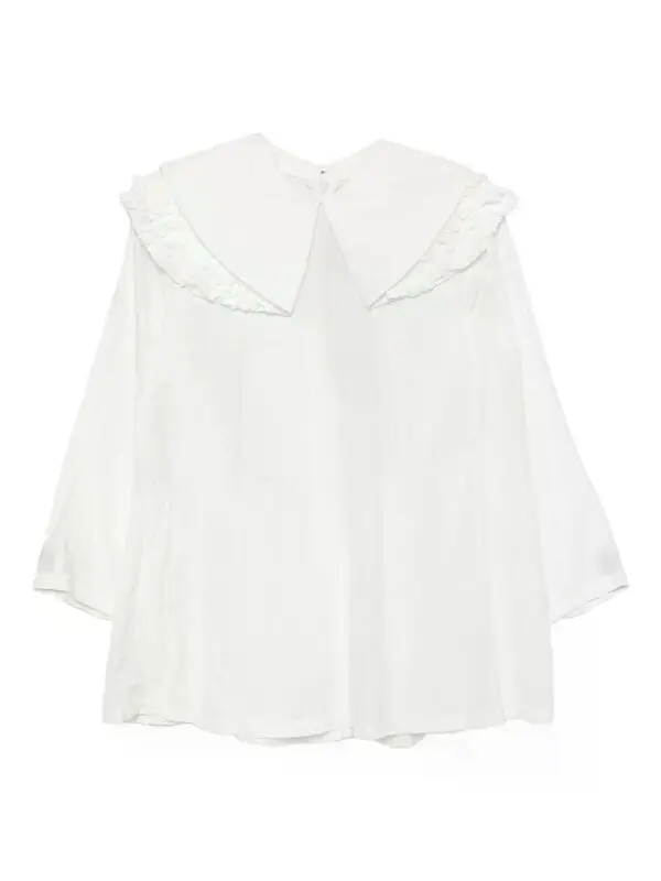 Comme Des Garçons Ruffled Blouse