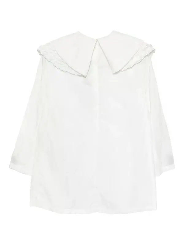 Comme Des Garçons Ruffled Blouse