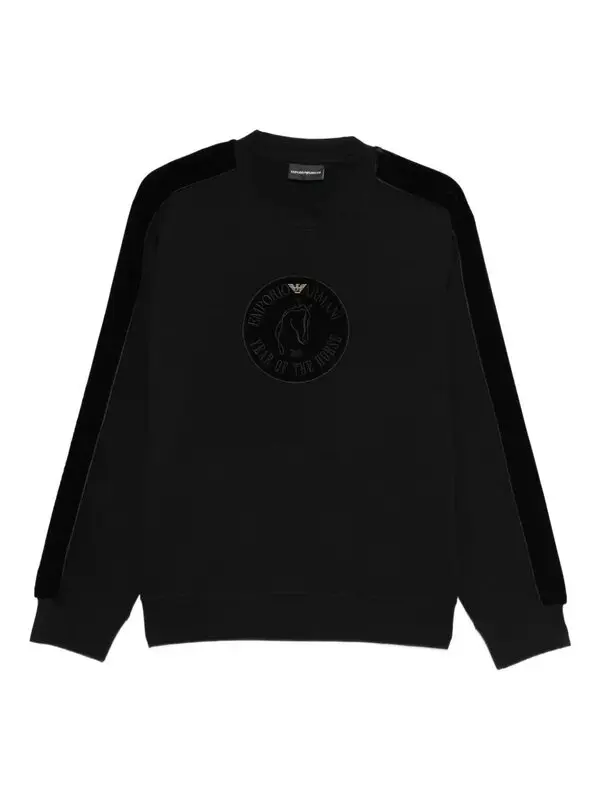 Emporio Armani Logo-patch Sweatshirt
