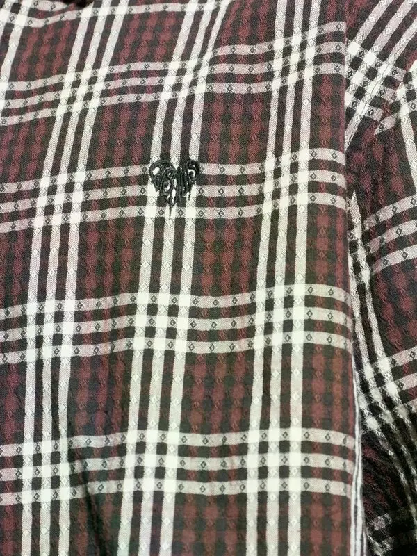 ALLSAINTS Santiago Checked Long-sleeve Shirt