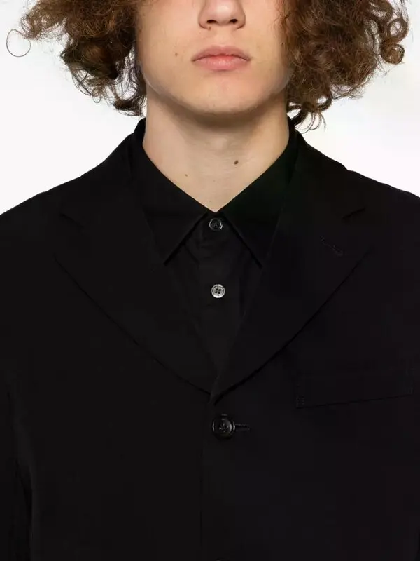 Comme Des Garçons Single-breasted Blazer