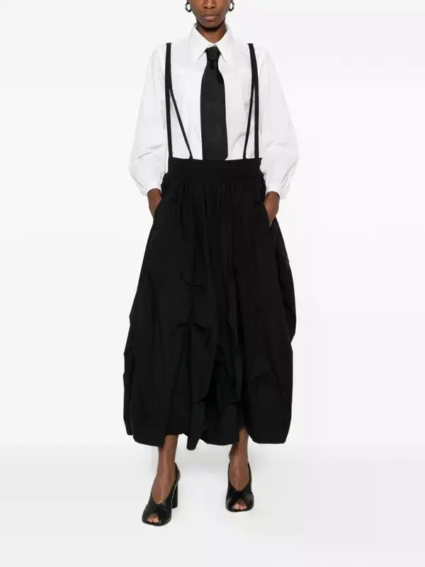 Yohji Yamamoto Suspender Skirt