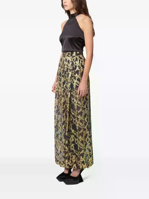 Nina Ricci Printed Palazzo Pants