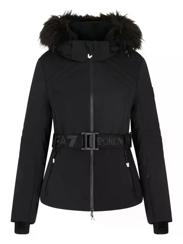 Emporio Armani Quilted Belted Jacket