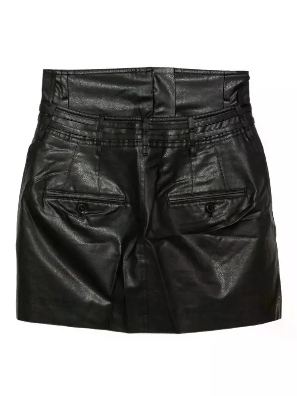 J KOO Belted Skirt