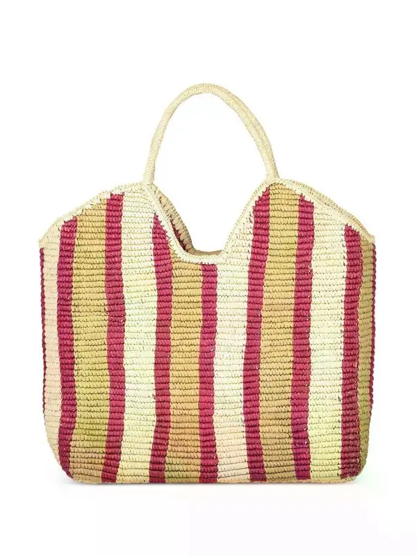 AMOR Y MEZCAL Striped Tote