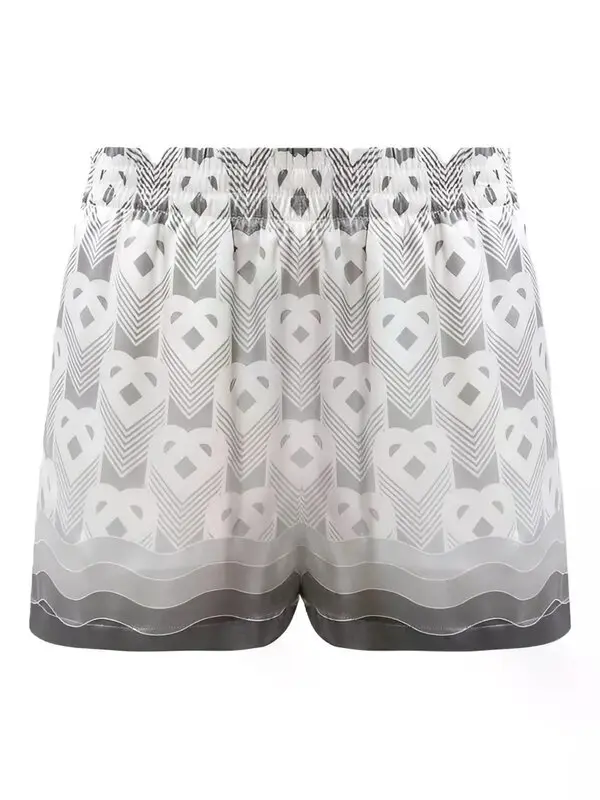 Casablanca Heart-monogram Shorts