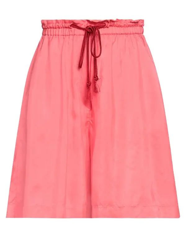 FORTE_FORTE Satin Bermuda Shorts